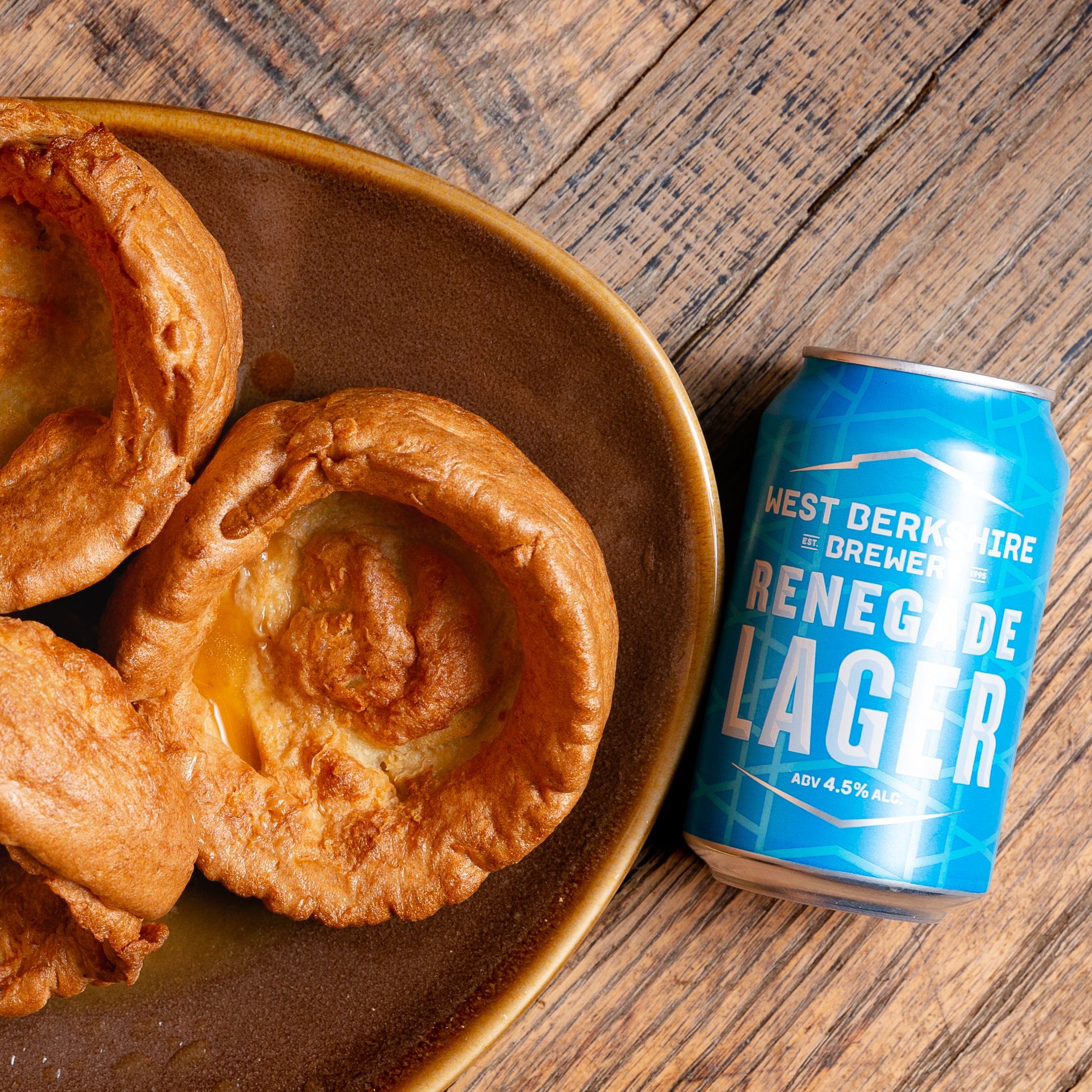 RENEGADE LAGER YORKSHIRE PUDDING - Renegade Brewery