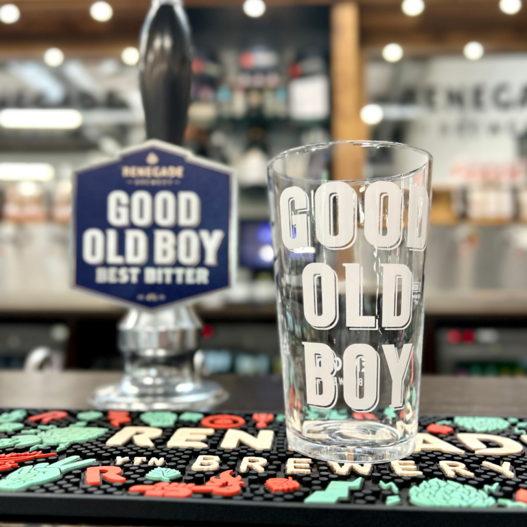 Good Old Boy Pint Glass - Renegade Brewery