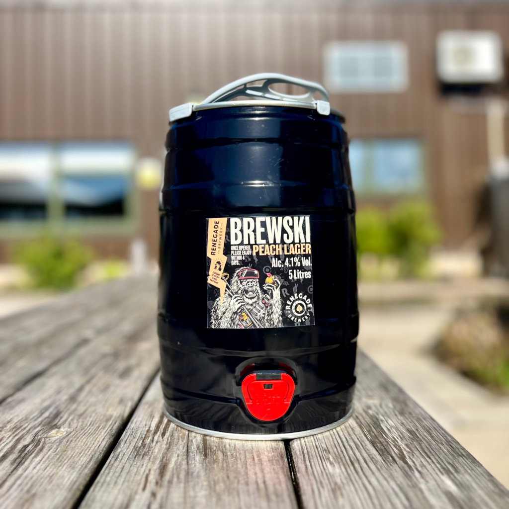 Brewski Peach Lager - Renegade Brewery