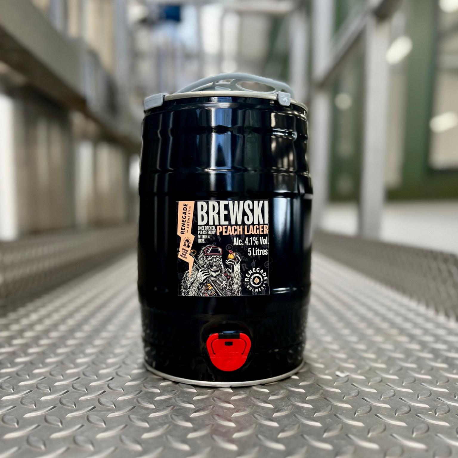 Brewski Peach Lager - Renegade Brewery