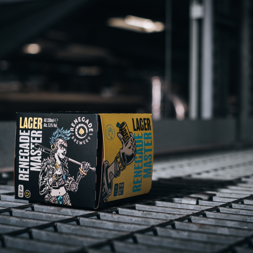 Renegade Master – Premium Lager | Crisp, Clean & Refreshing
