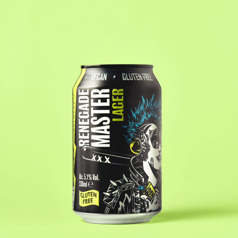 Renegade Master – Premium Lager | Crisp, Clean & Refreshing