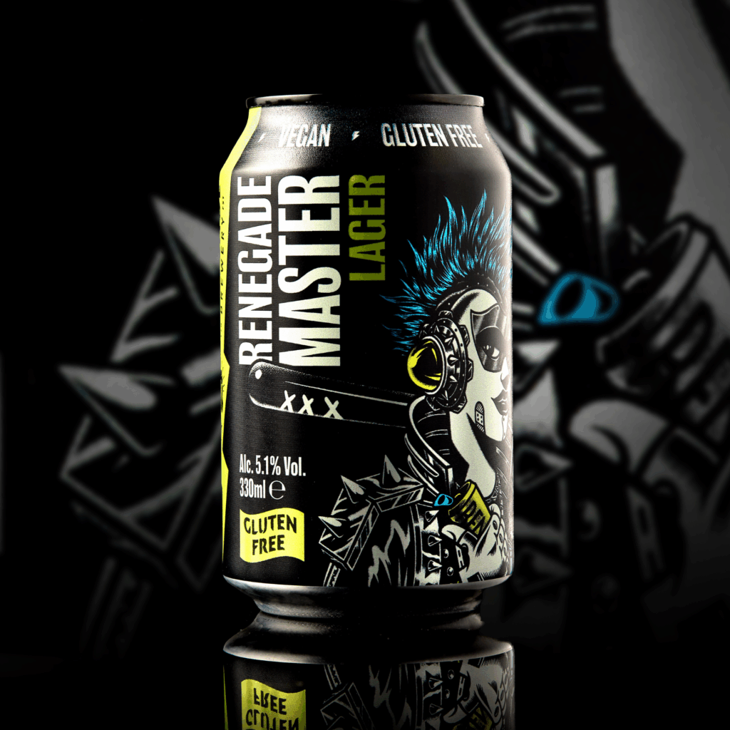 Renegade Master – Premium Lager | Crisp, Clean & Refreshing