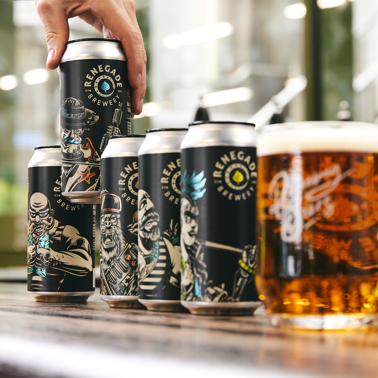 Buy our beer - Renegade Brewery