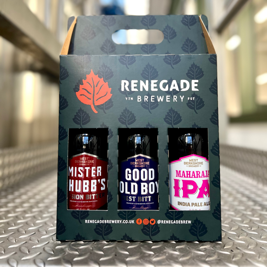 Order beers online from the Renegade Brewery shop