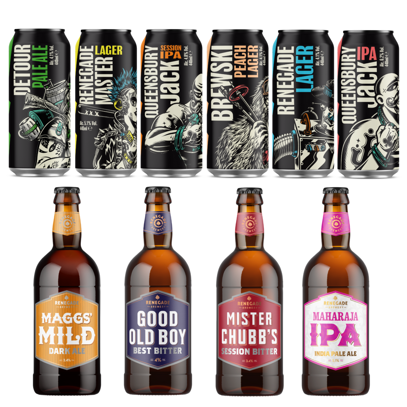 Runaway Beers Case - Renegade Brewery