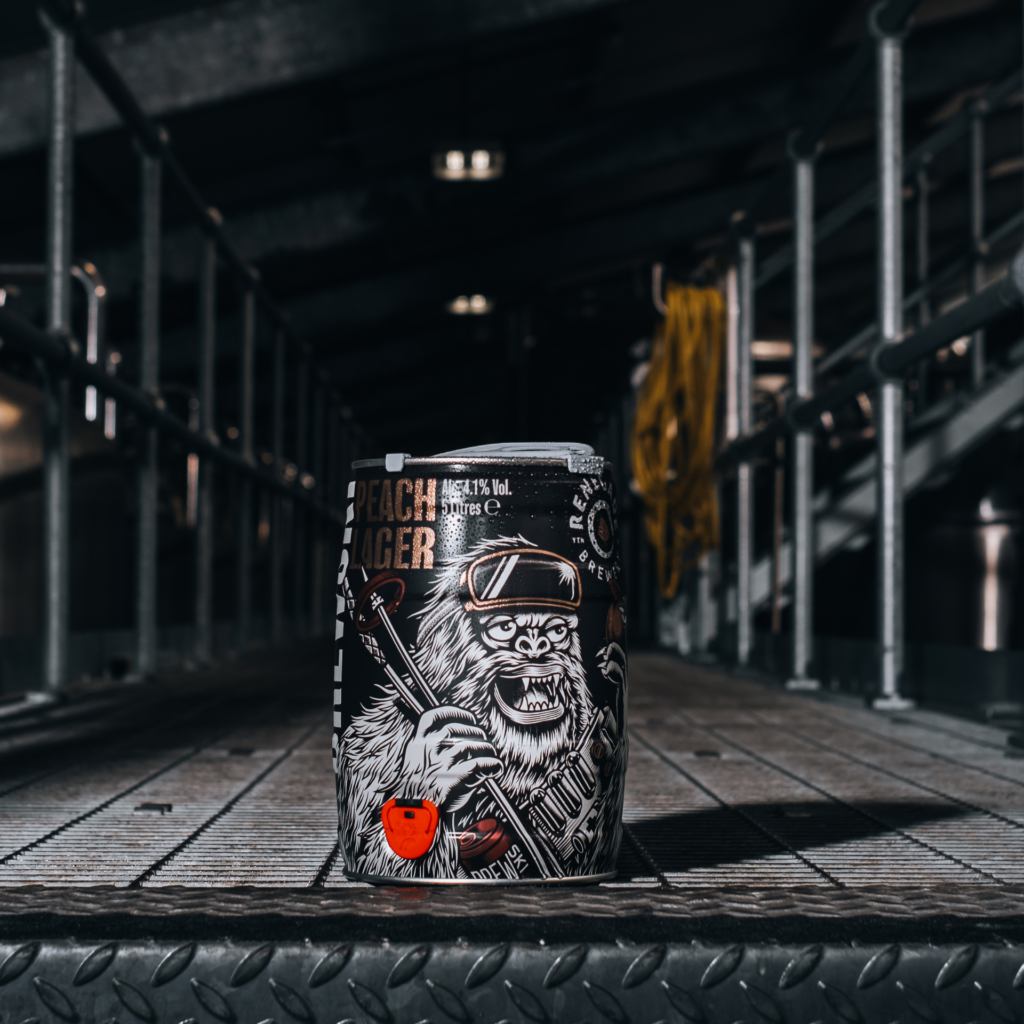 Brewski Peach Lager – Buy Peach Beer Online | Renegade