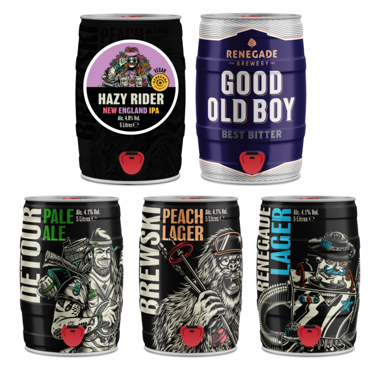 5L Mini Kegs - Renegade Brewery