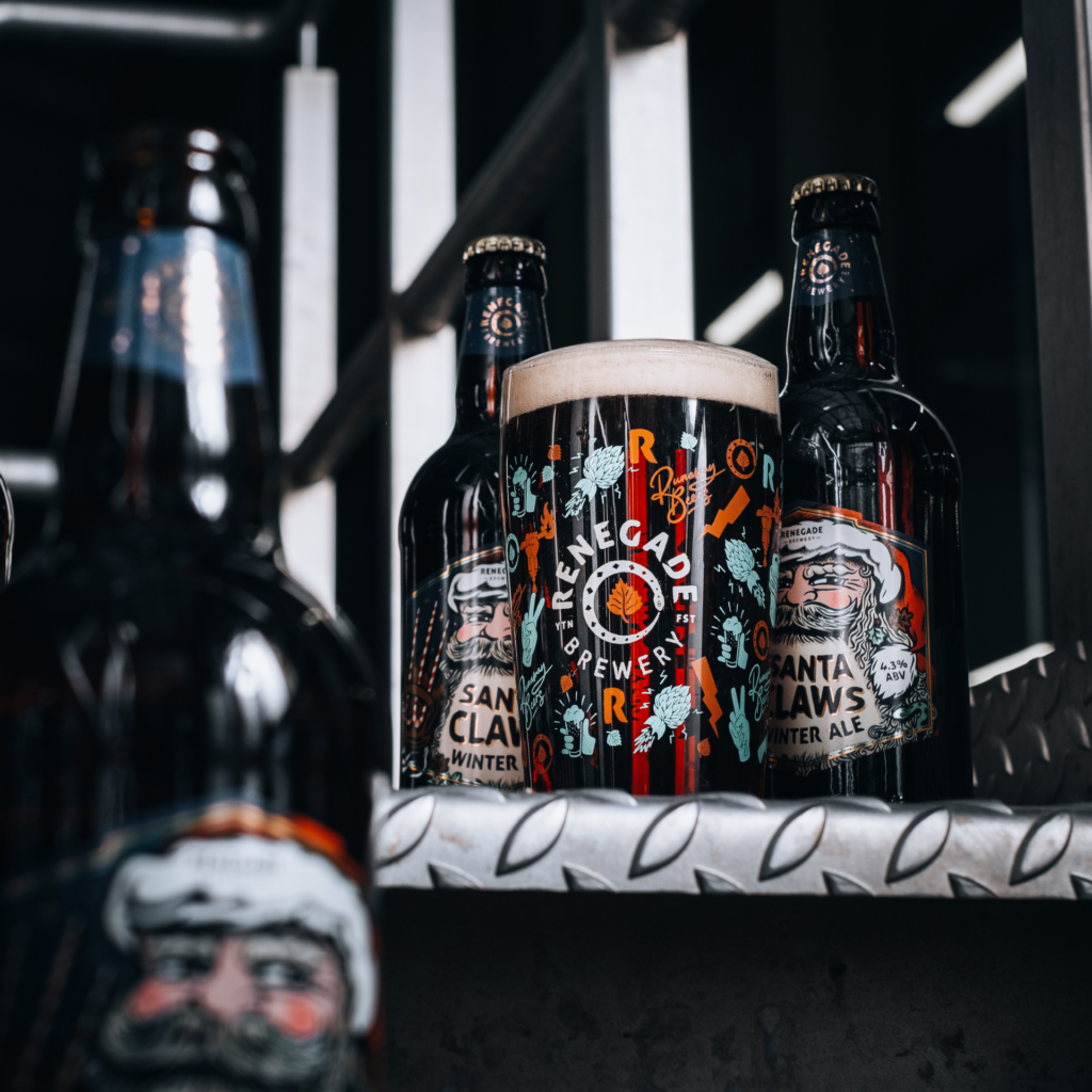Santa Claws Ale – 4.3% Festive Craft Beer | Renegade Brewery
