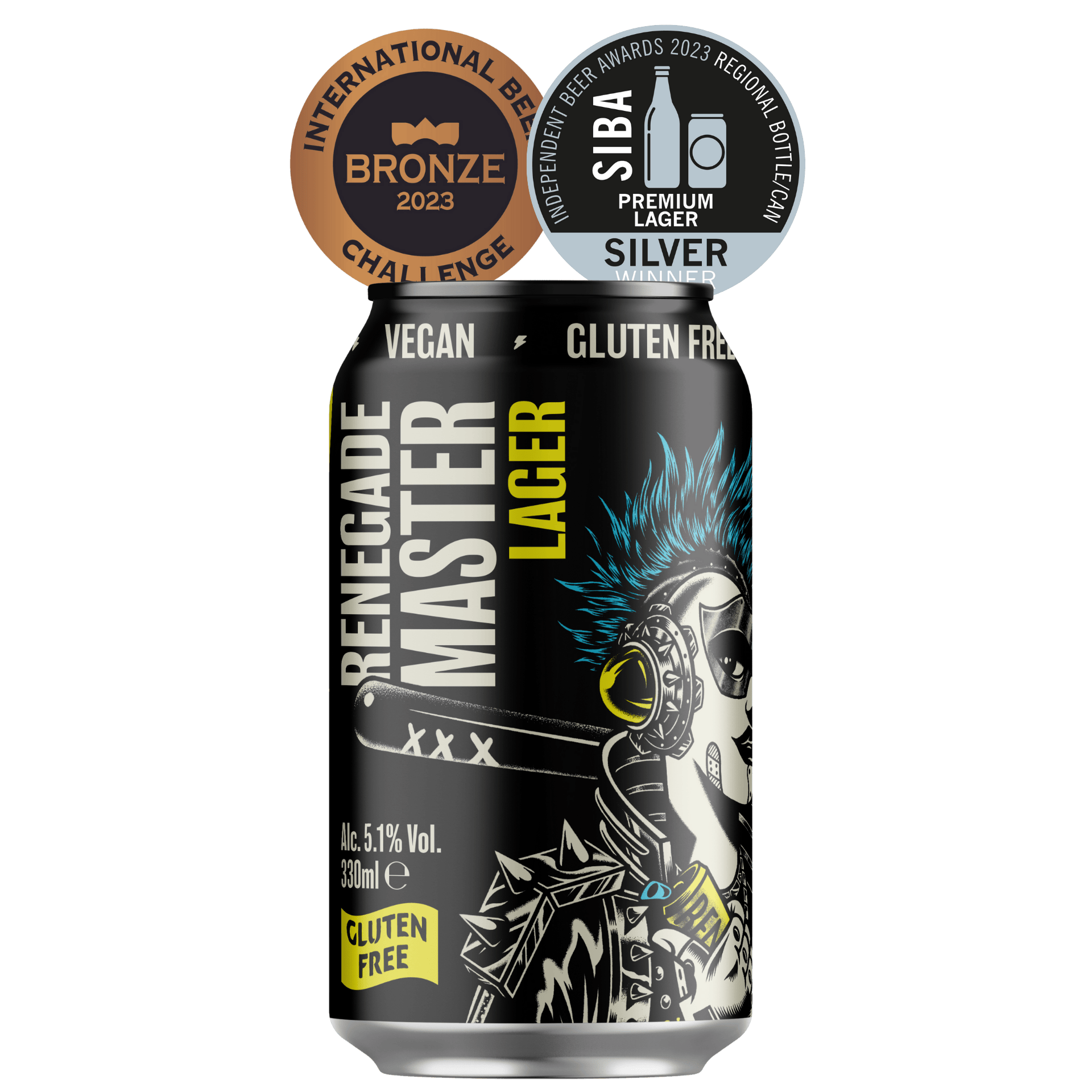 Renegade Master – Premium Lager | Crisp, Clean & Refreshing