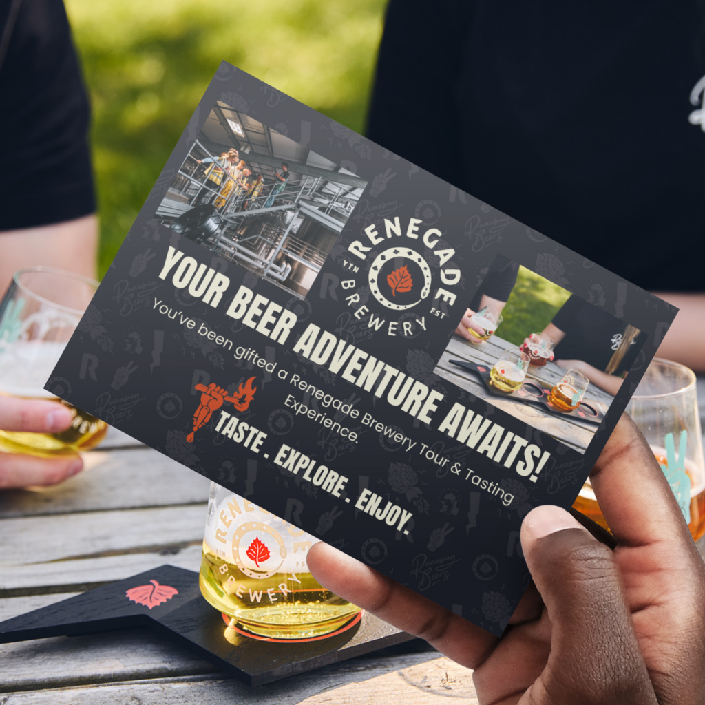 Tour & Tasting Gift Voucher - Renegade Brewery