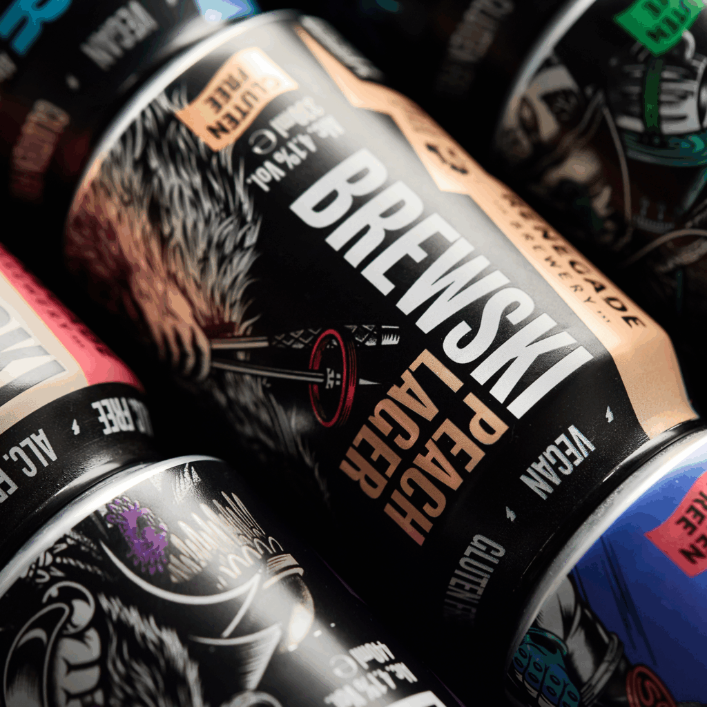 Brewski Peach Lager – Buy Peach Beer Online | Renegade