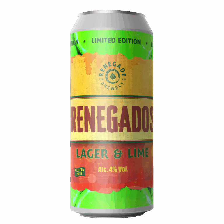 Renegados – Lager and Lime 4% | 12 x 440ml Craft Beer Cans